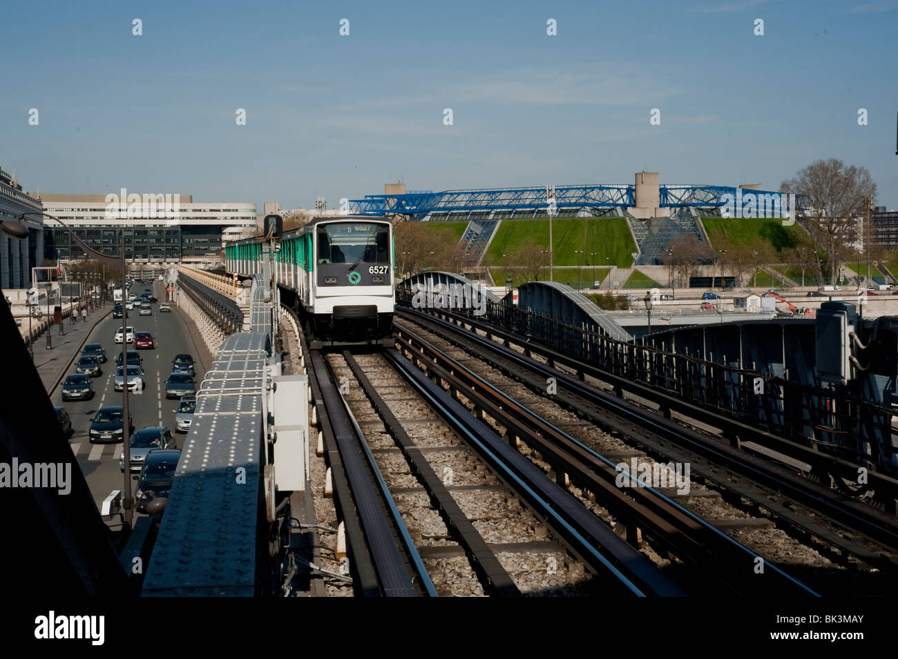 Subway public traveling parisian modern contemporary tracks front ...