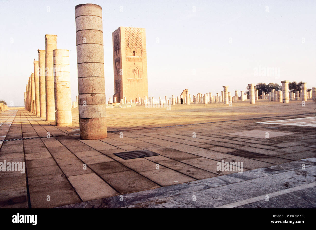 The Tour Hassan, Hassan Tower, a 12th Century Minaret stands among the ... The Tour Hassan, Hassan Tower, a 12th Century Minaret stands among the ...