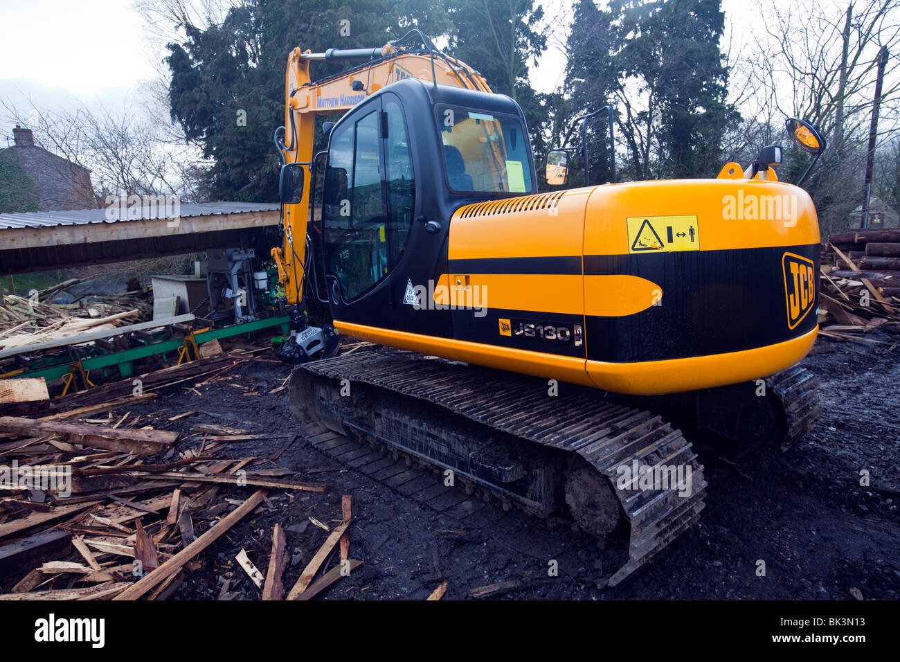 Deforestation, trees being chopped down to make way for farm land and ...