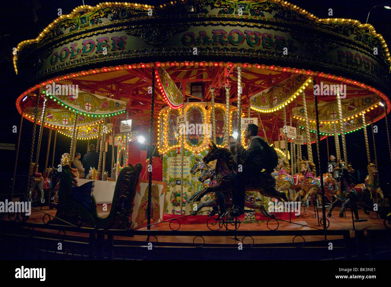 London carousel hi-res stock photography and images - Alamy