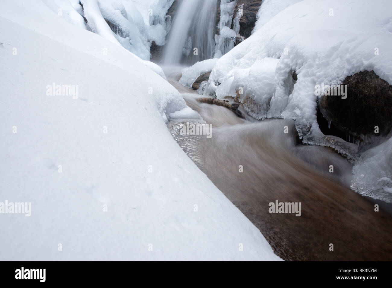 Dry Brook during the winter months. Located along the Falling Waters ...