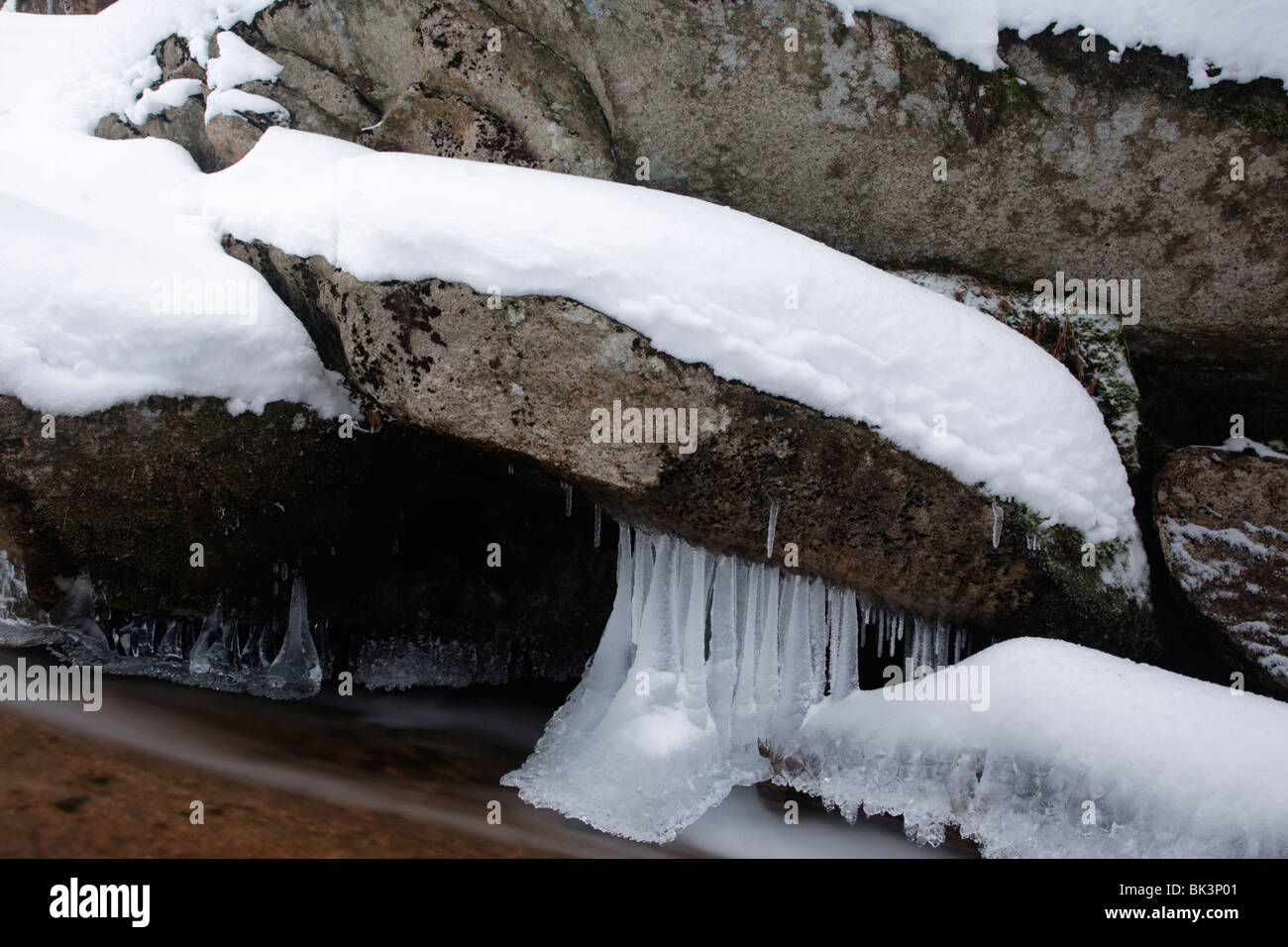 Dry Brook during the winter months. Located along the Falling Waters ...