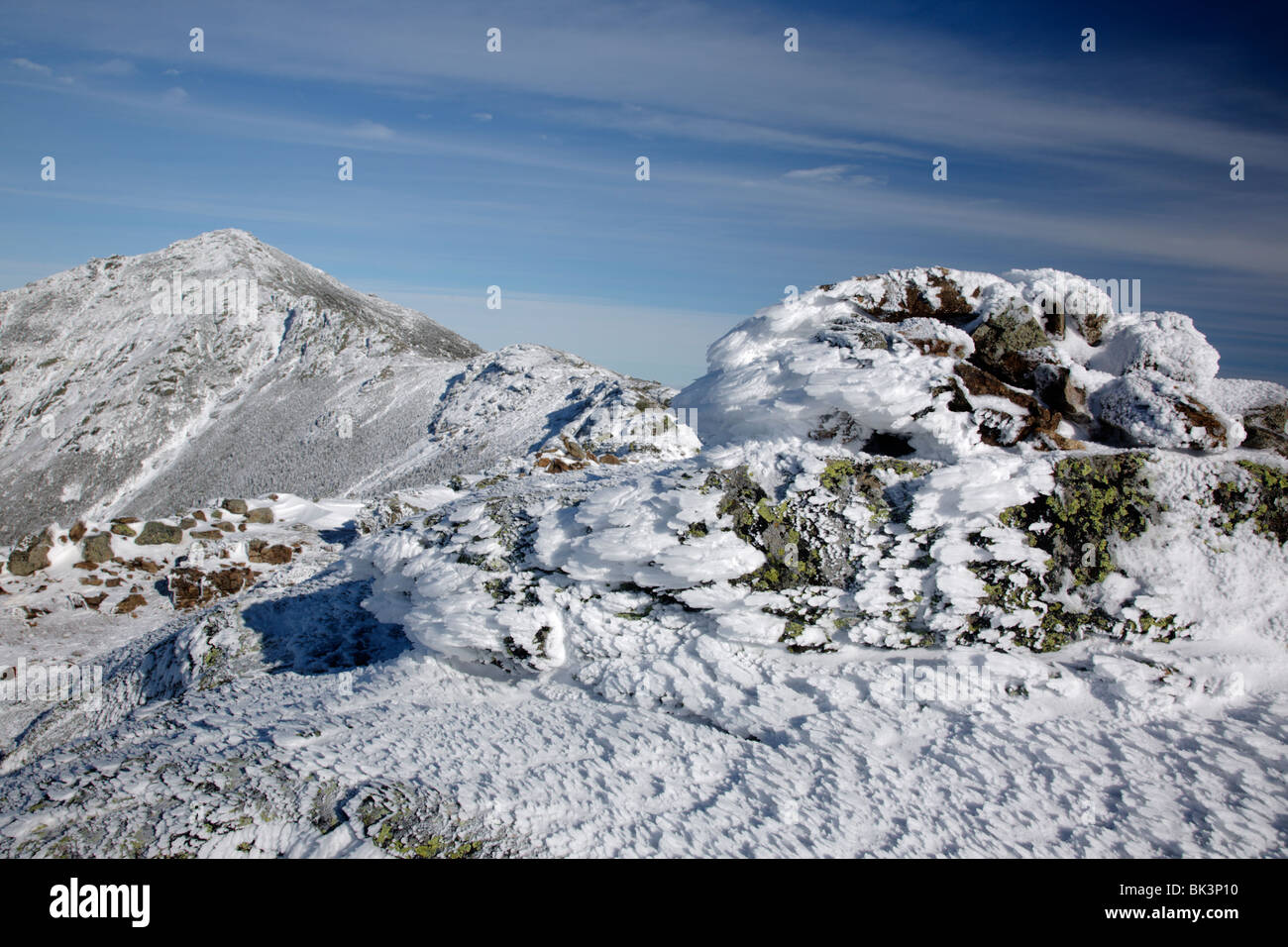 Appalachain Trail - Mount Lincoln from Little Haystack Mountain during ...