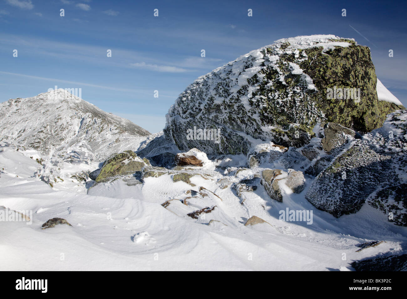Appalachain Trail - Mount Lincoln from Little Haystack Mountain during ...