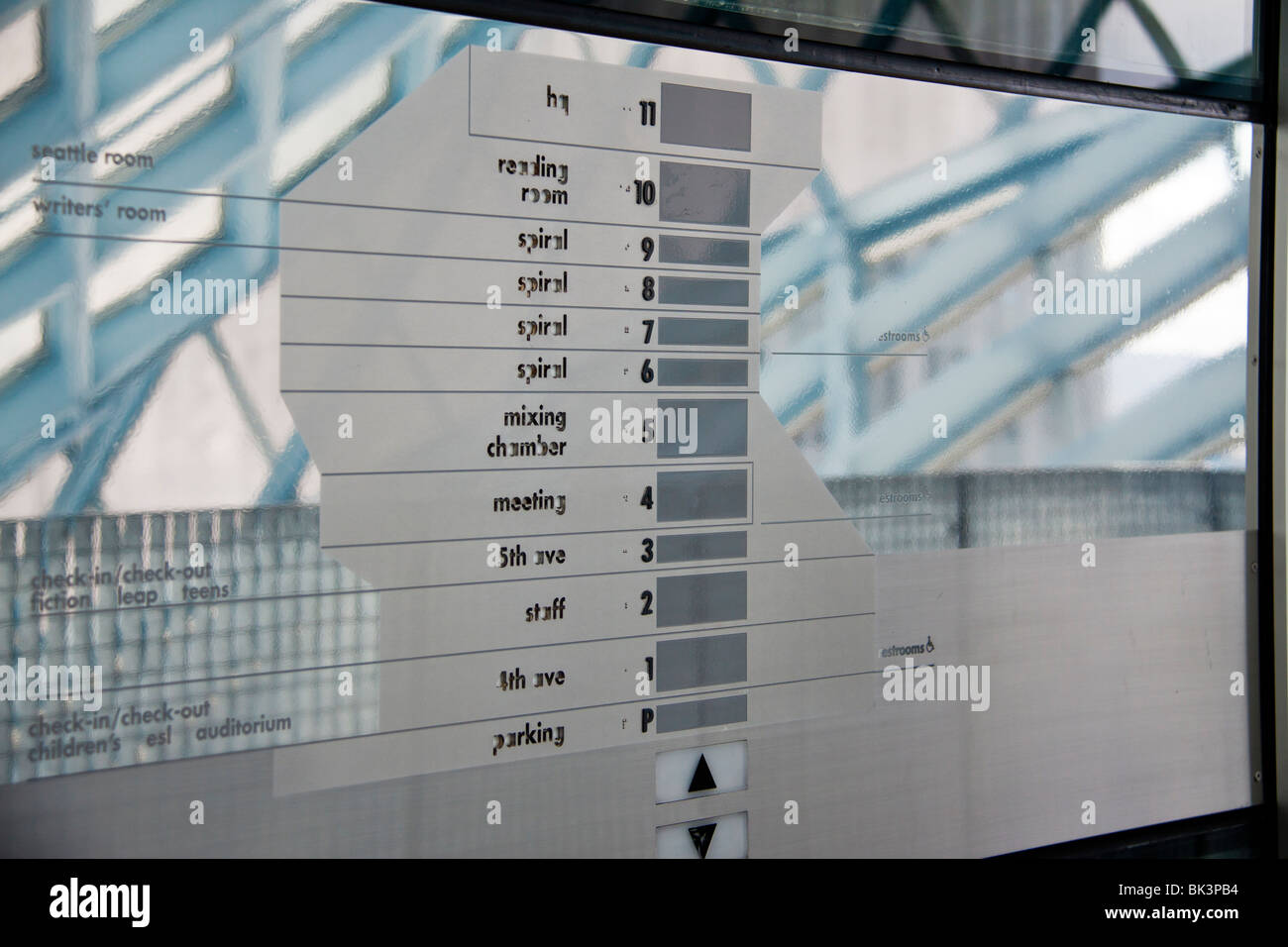 Elevator symbols hi-res stock photography and images - Alamy