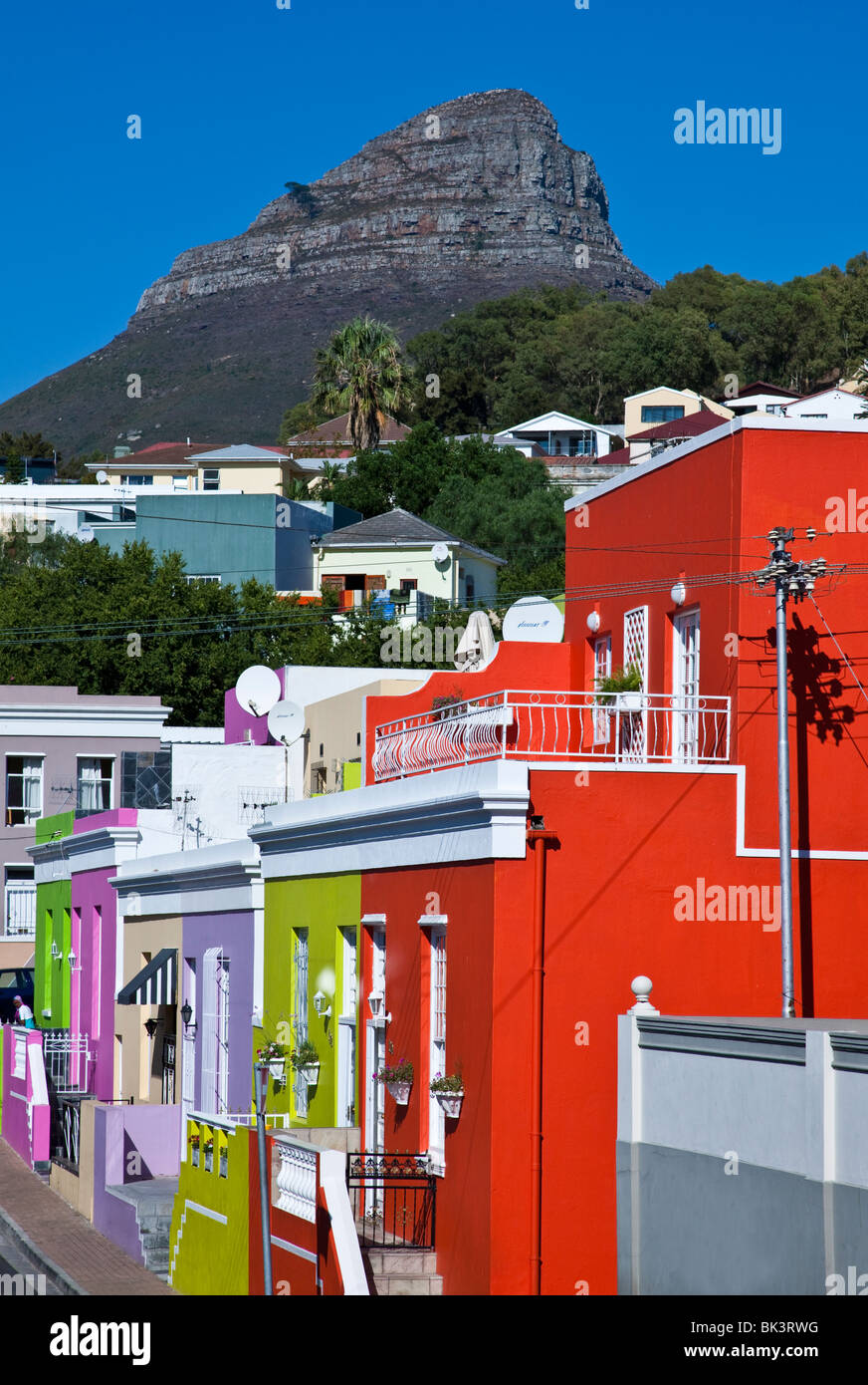 South Africa, Cape town, the Boo-Kap muslim quarter Stock Photo - Alamy