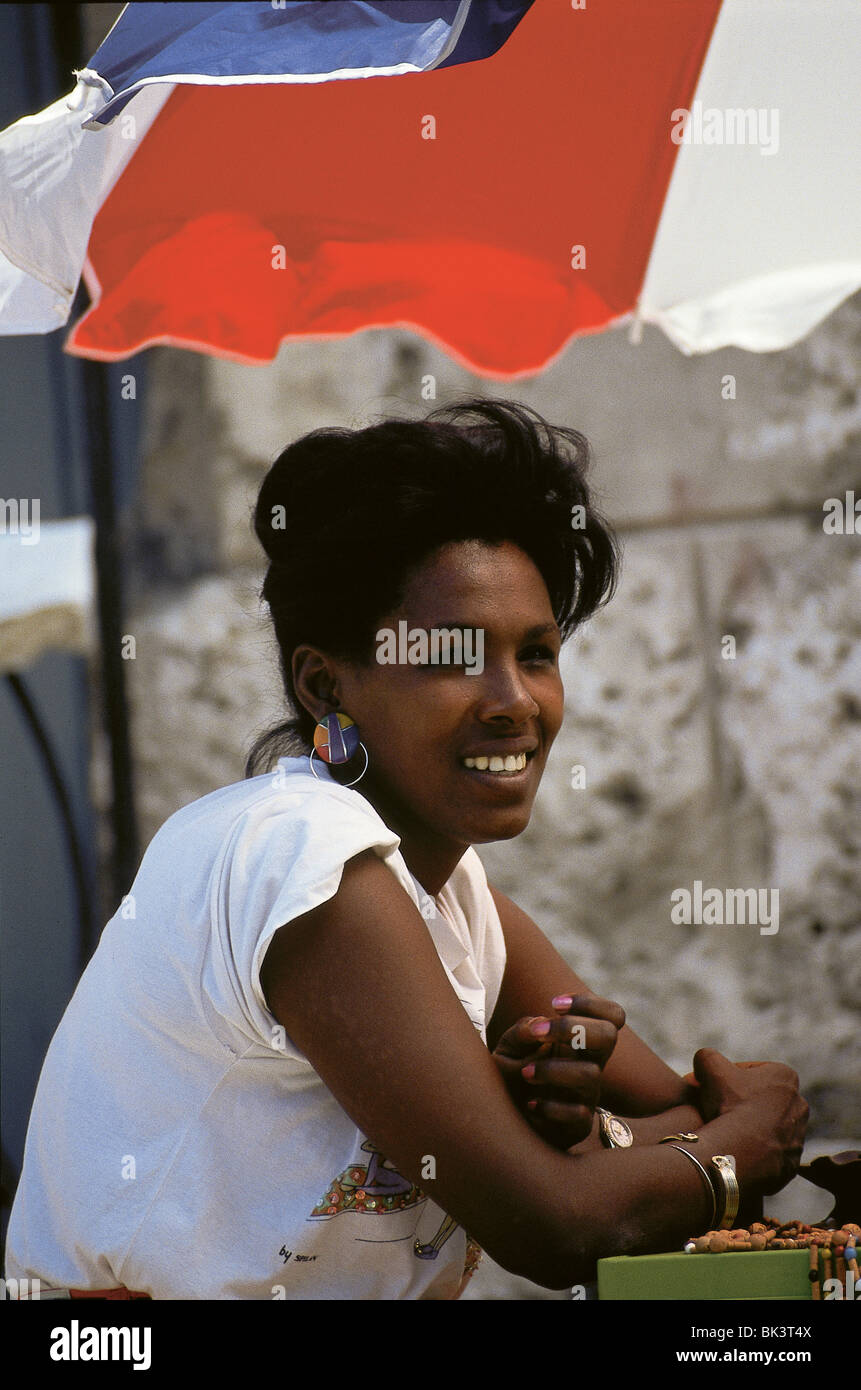 Portrait of a Cuban woman in Old Havana, Cuba Stock Photo - Alamy