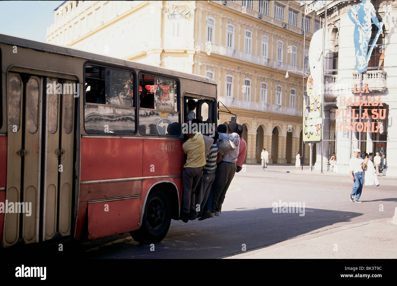 City Bus in Havana, Cuba Stock Photo - Alamy