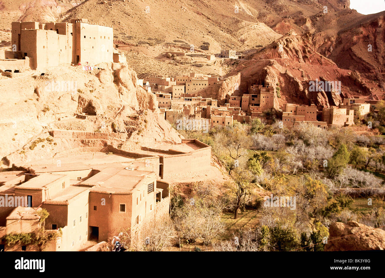 City of adobe buildings in Ouarzazate Province, Morocco Stock Photo - Alamy