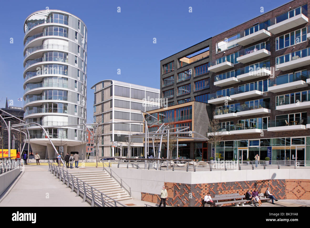 Hamburg hafencity residential hi-res stock photography and images - Alamy