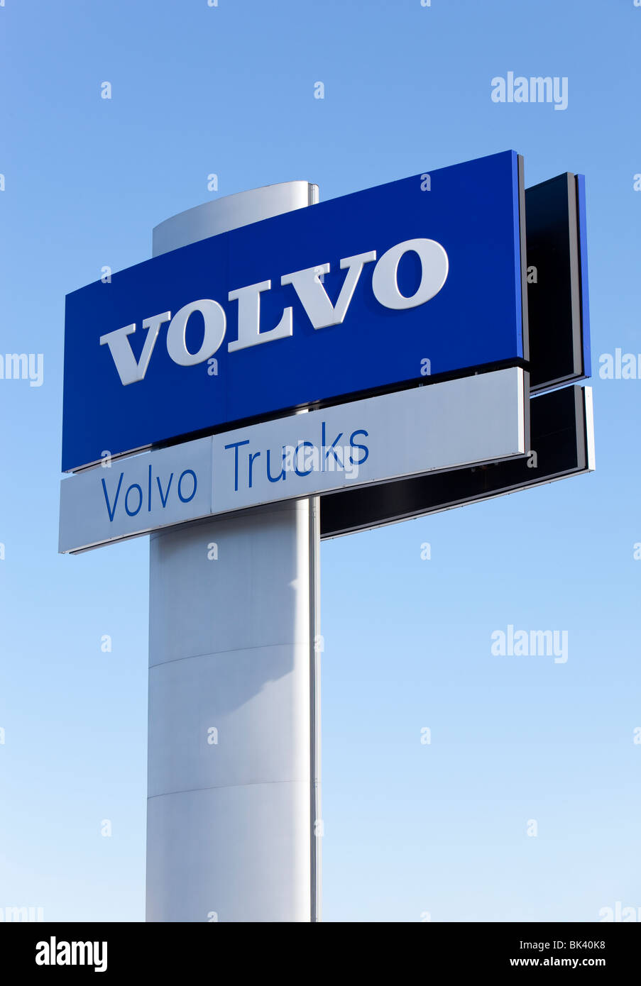 Volvo truck sign hi-res stock photography and images - Alamy