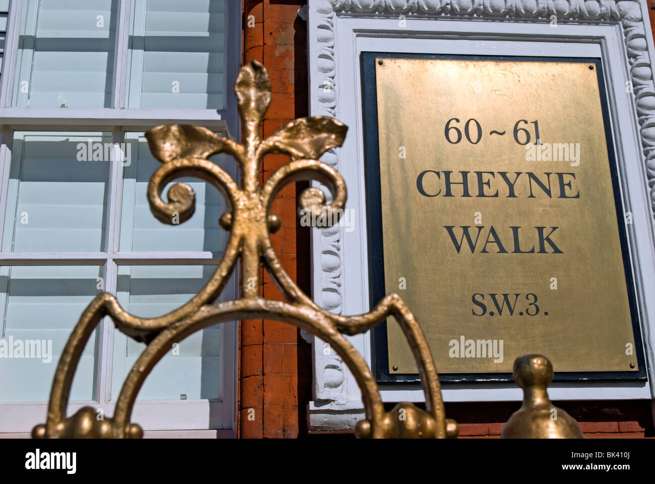Cheyne Walk London High Resolution Stock Photography and Images - Alamy