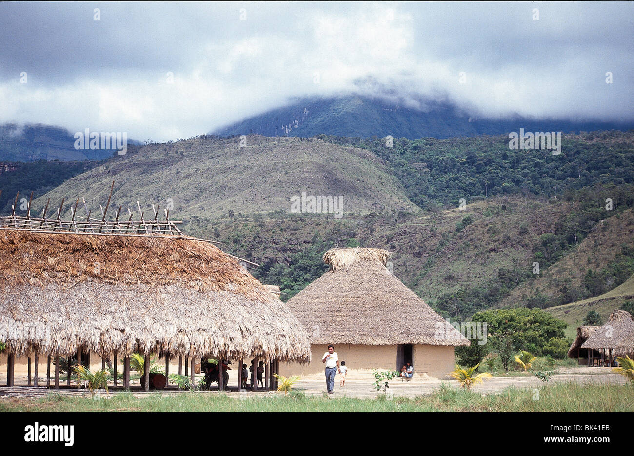 Indian Village in Bolivar State, Venezuela Stock Photo - Alamy