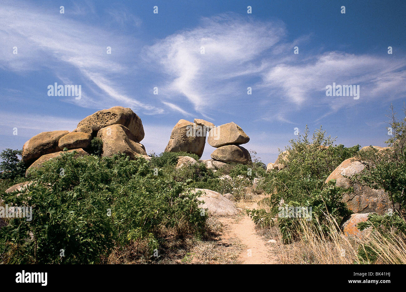 Balancing Rocks of Epworth in Zimbabwe, Africa - These rocks achieved ...