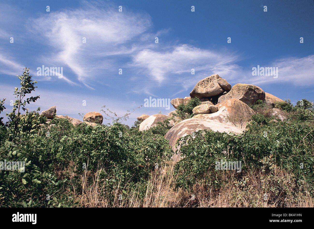 Balancing Rocks of Epworth in Zimbabwe, Africa - These rocks achieved ...