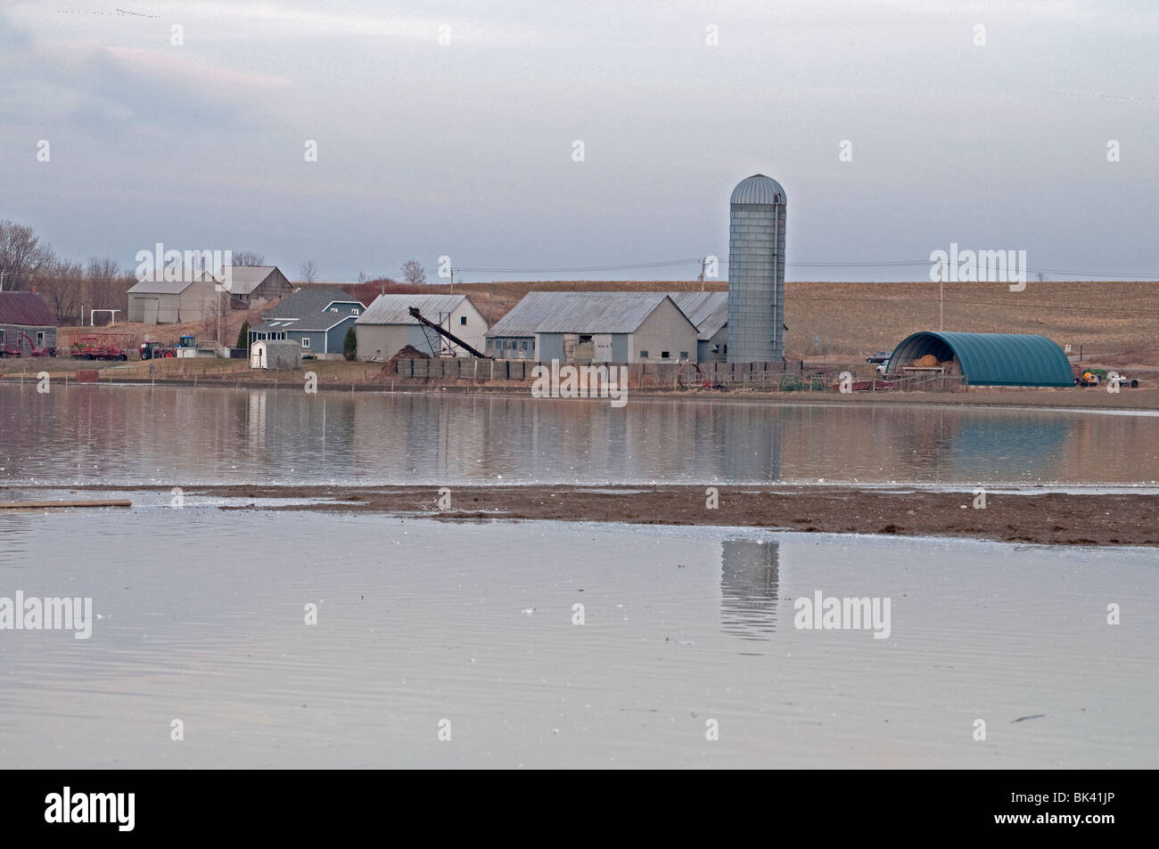 A farm in southern Quebec Stock Photo - Alamy