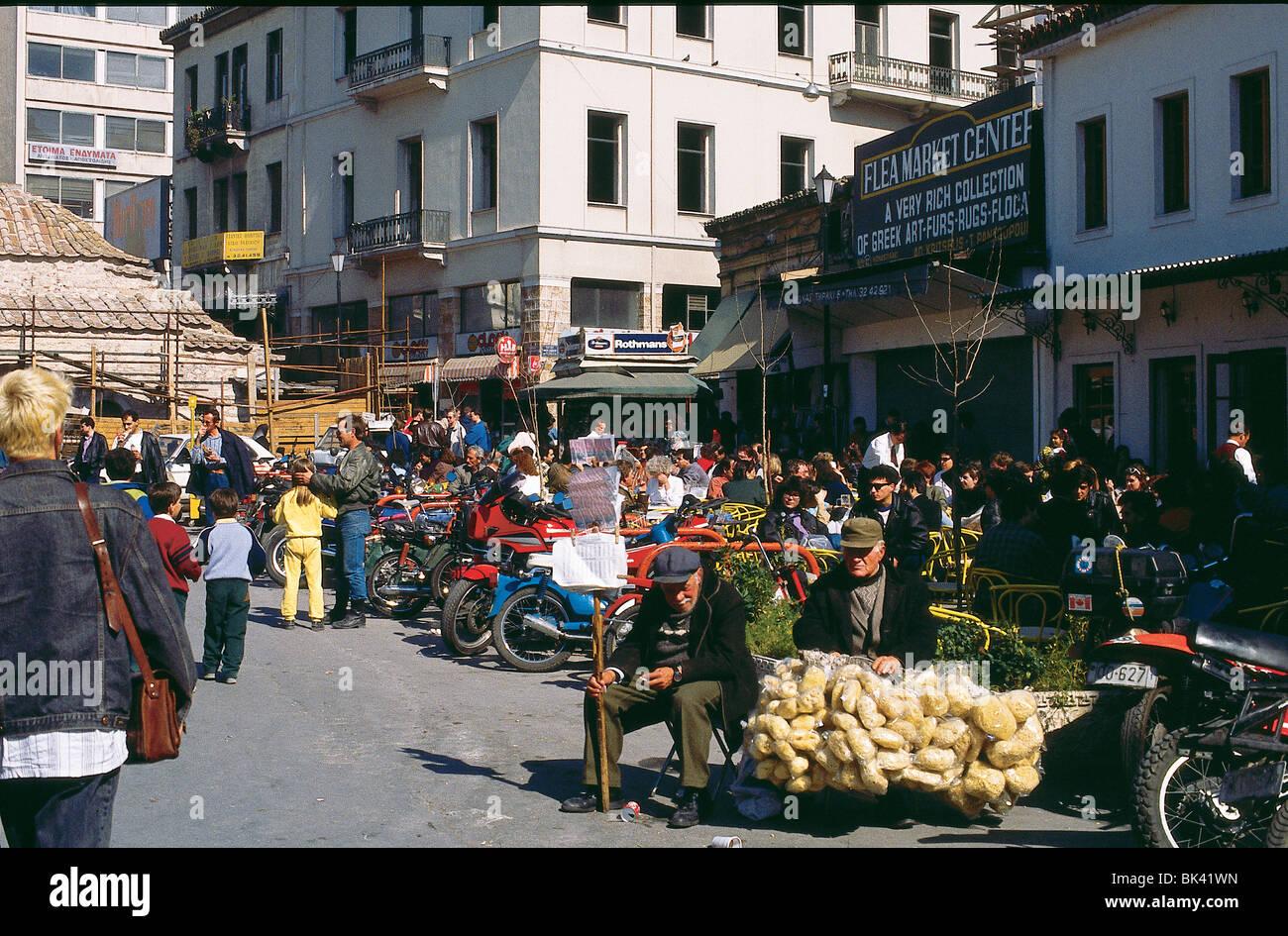 Street scene in Athens, Greece Stock Photo - Alamy