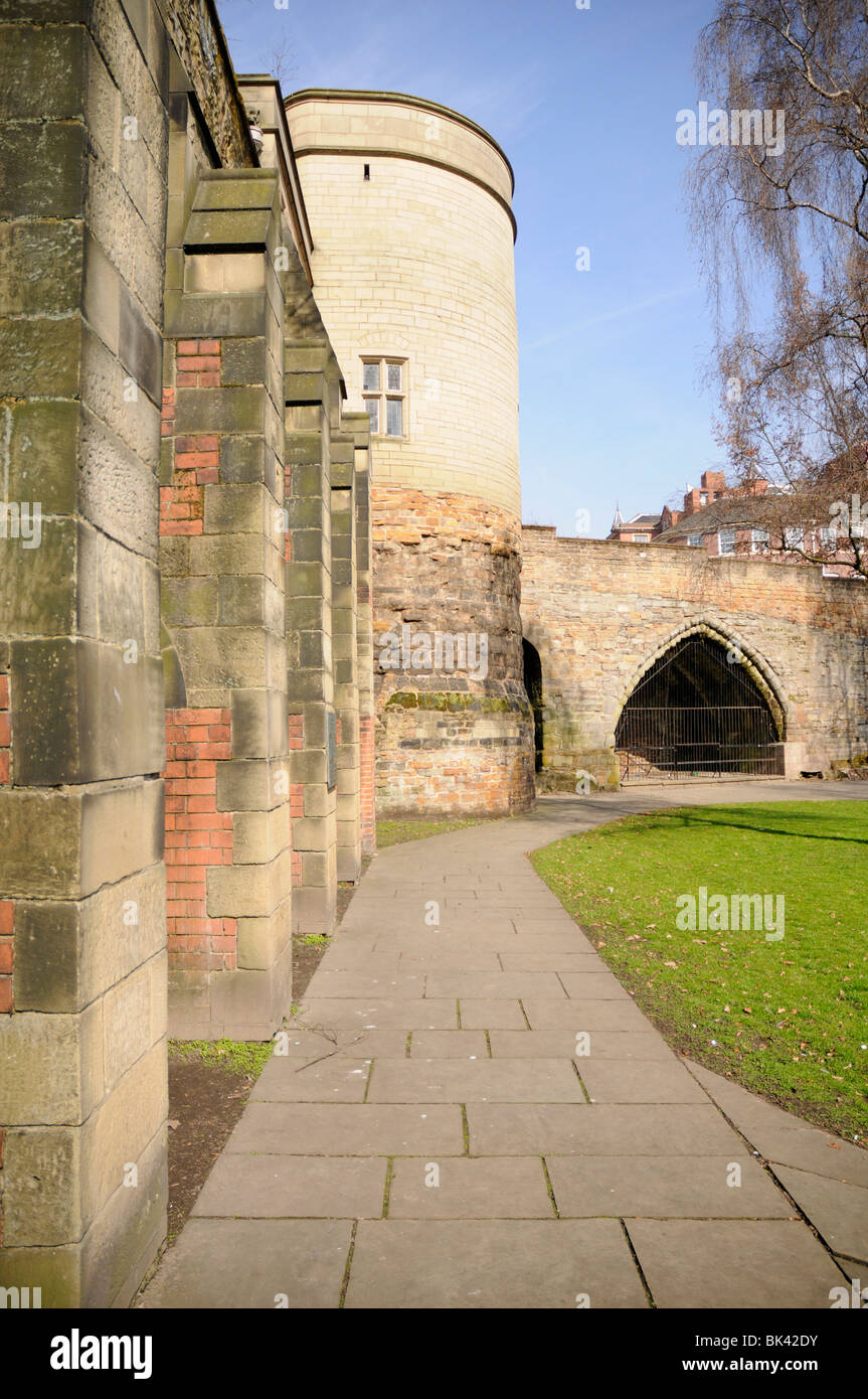England nottingham castle hi-res stock photography and images - Alamy