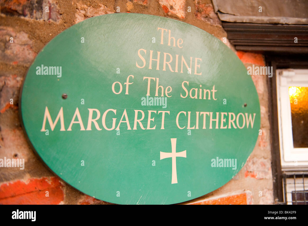 Margaret clitherow shrine hi-res stock photography and images - Alamy