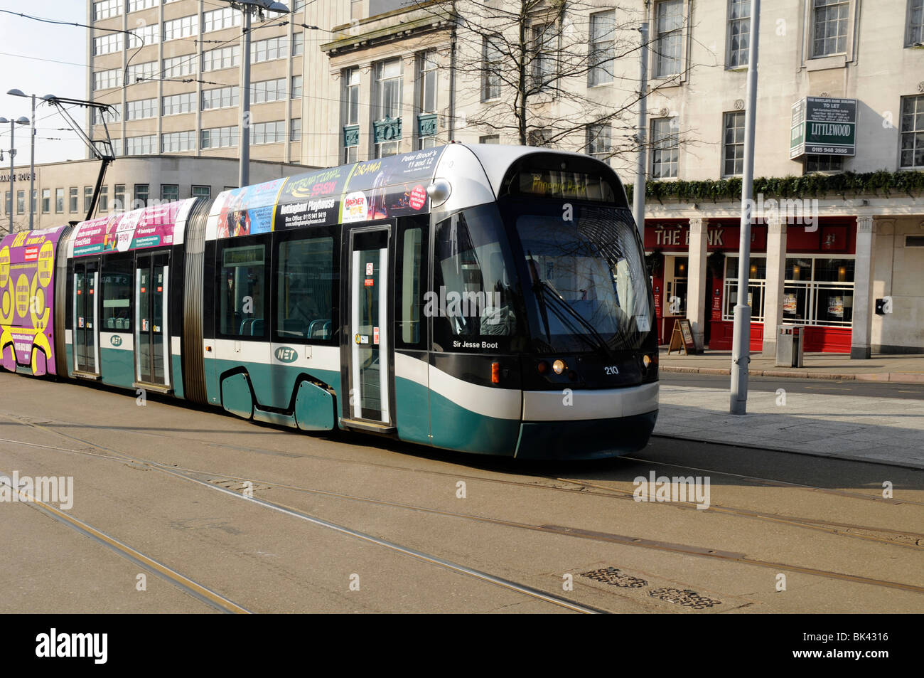 Nottingham express transit hi-res stock photography and images - Alamy