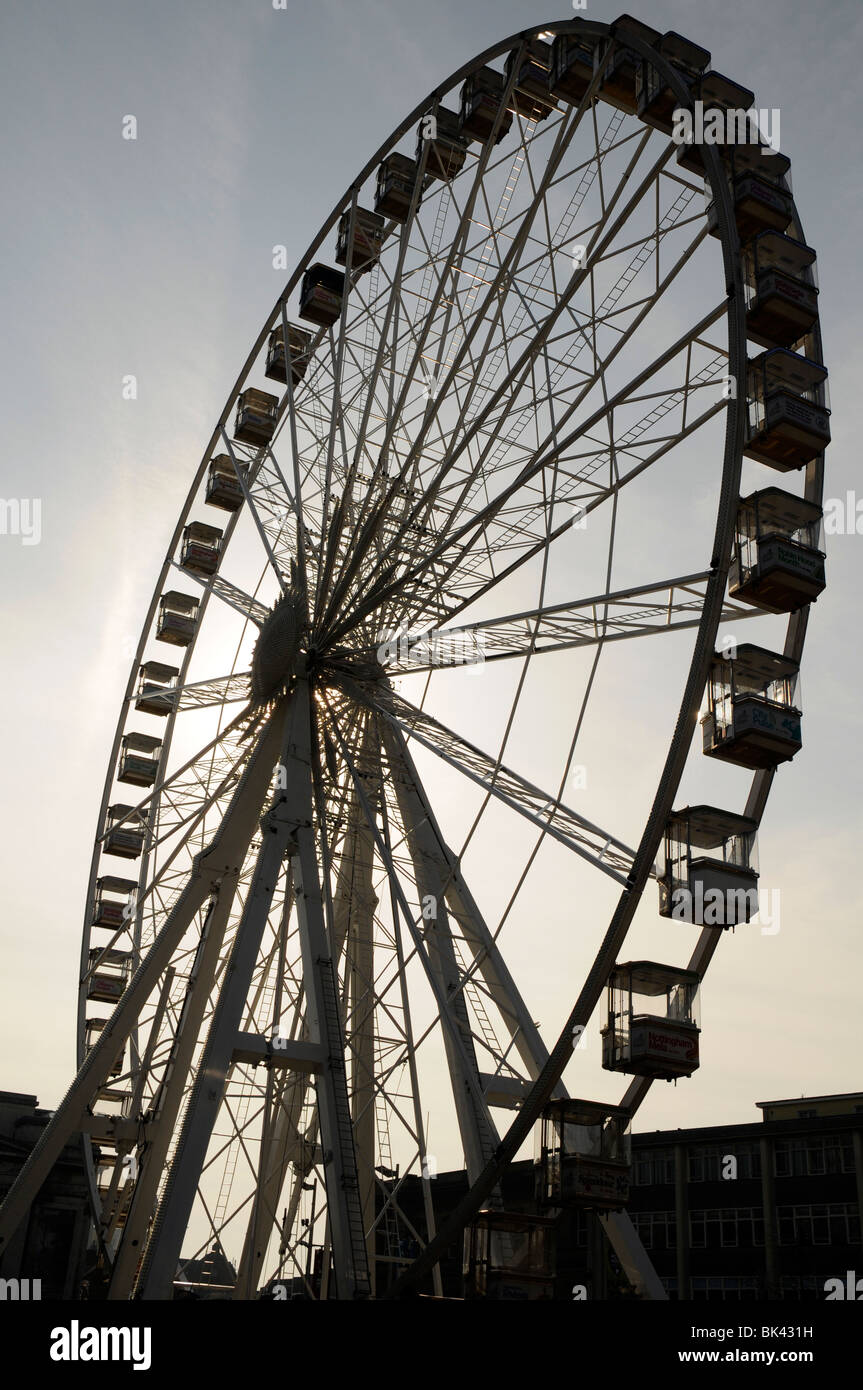 The Wheel of Nottingham, Old Market Square, Nottingham, England, UK ...