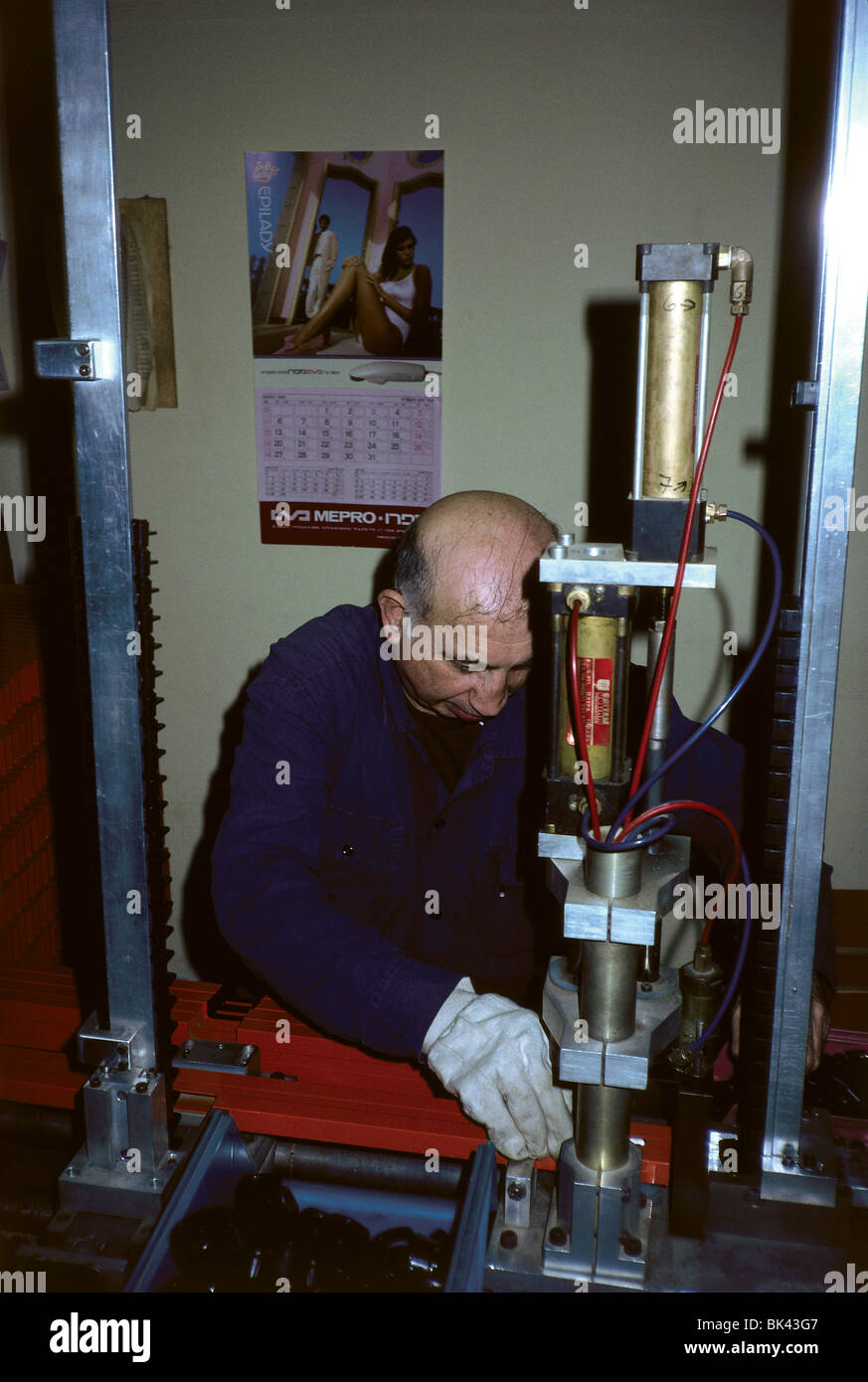 Manufacturing at Gesher Haziv Kibbutz, Israel Stock Photo - Alamy