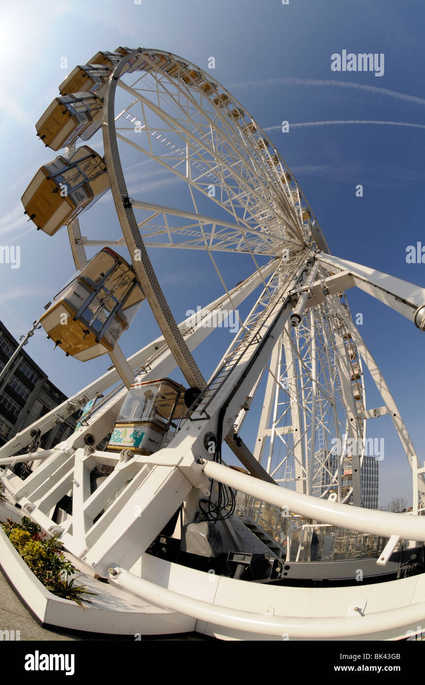 The Wheel of Nottingham, Old Market Square, Nottingham, England, UK ...