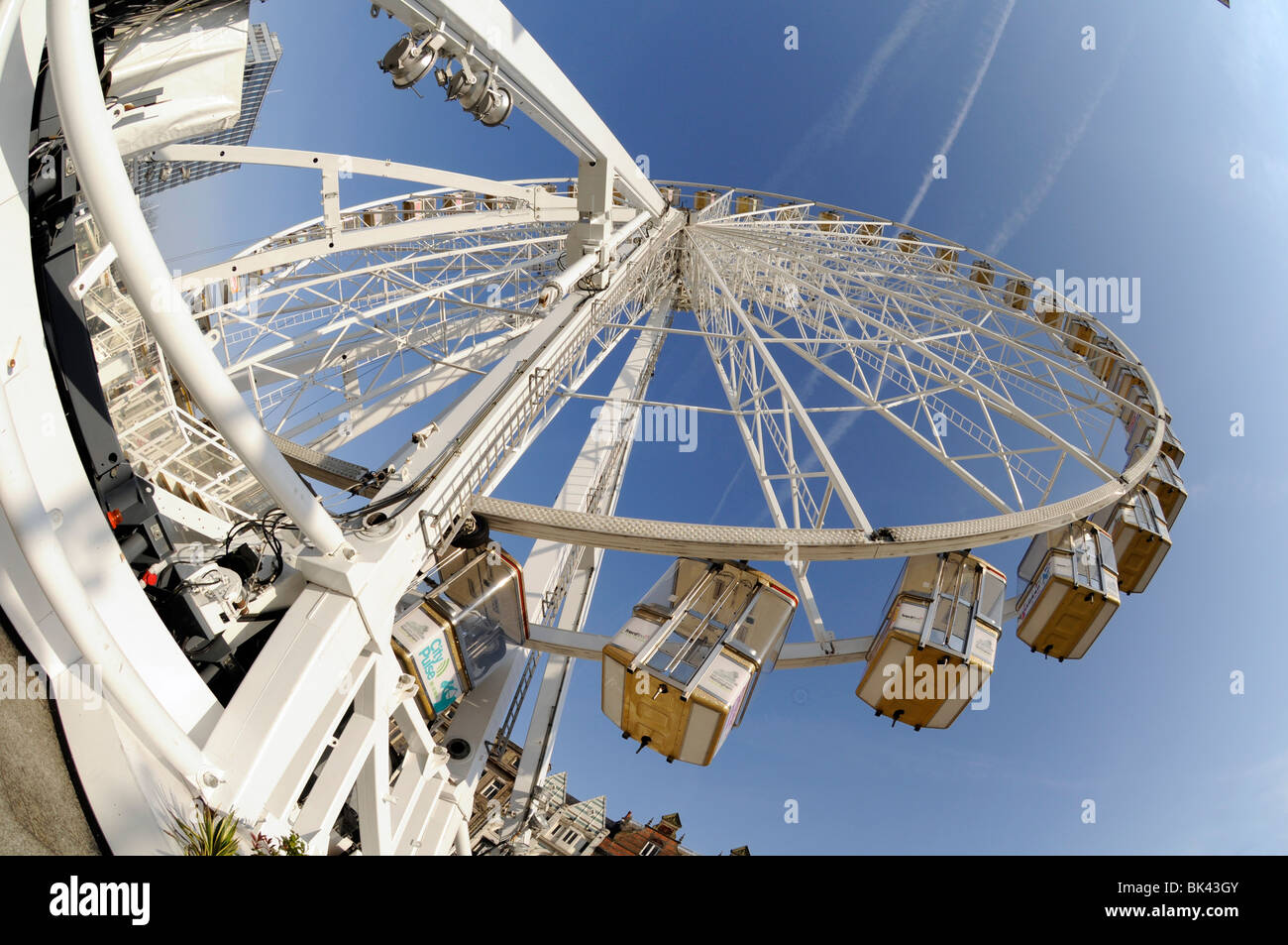 The Wheel of Nottingham, Old Market Square, Nottingham, England, UK ...