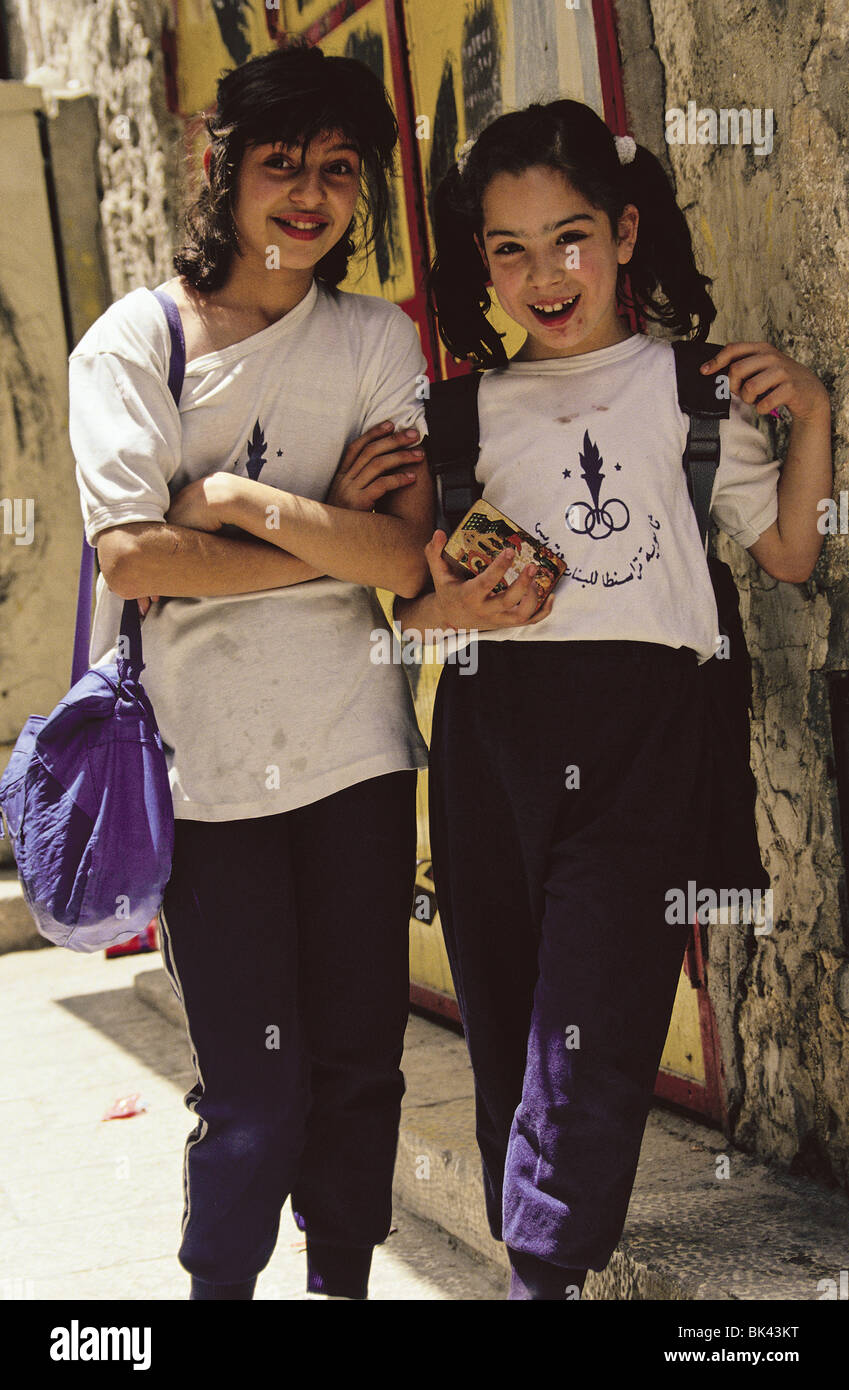 Children in Old Jerusalem, Israel Stock Photo - Alamy
