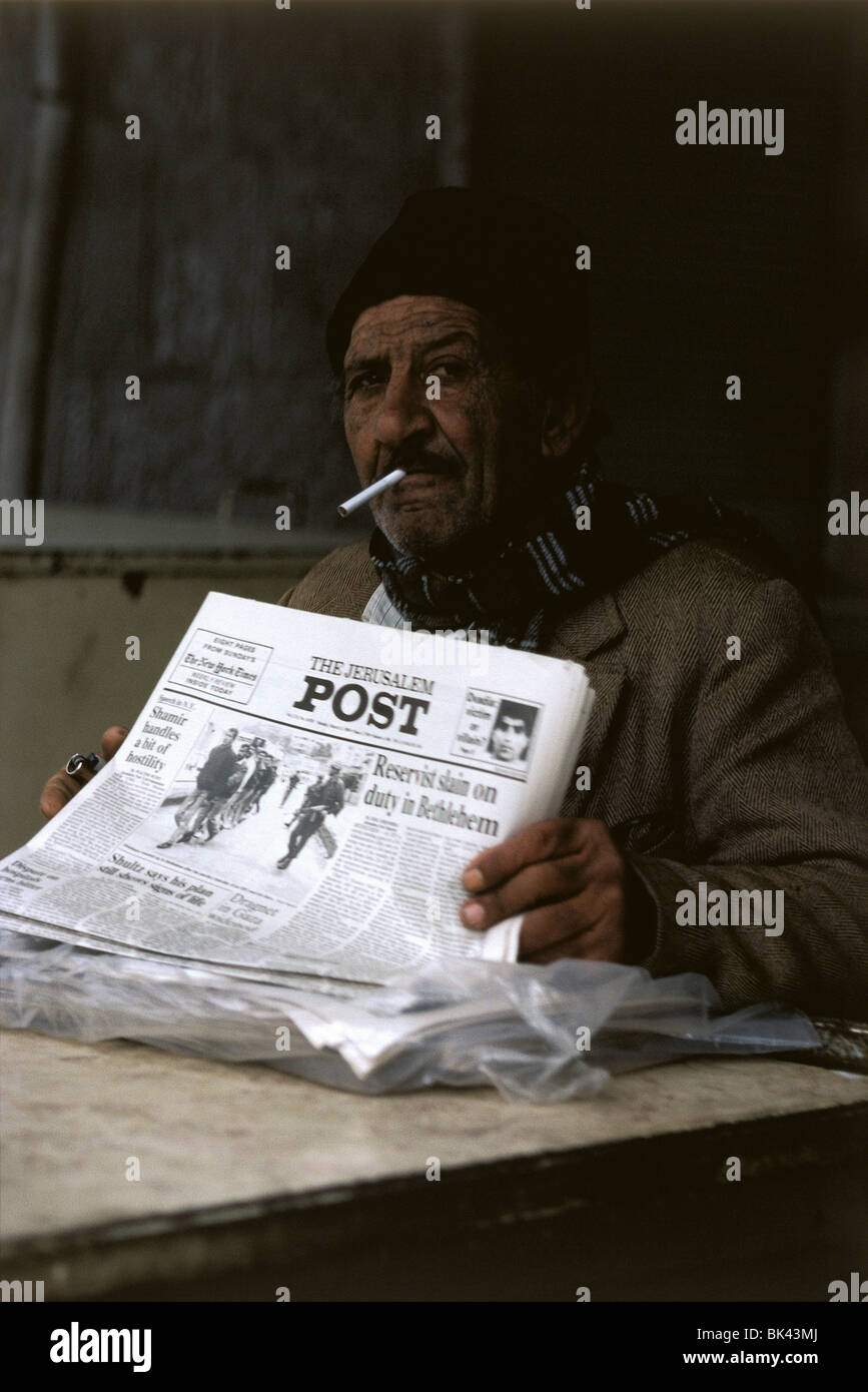 Jerusalem post newspaper hi-res stock photography and images - Alamy