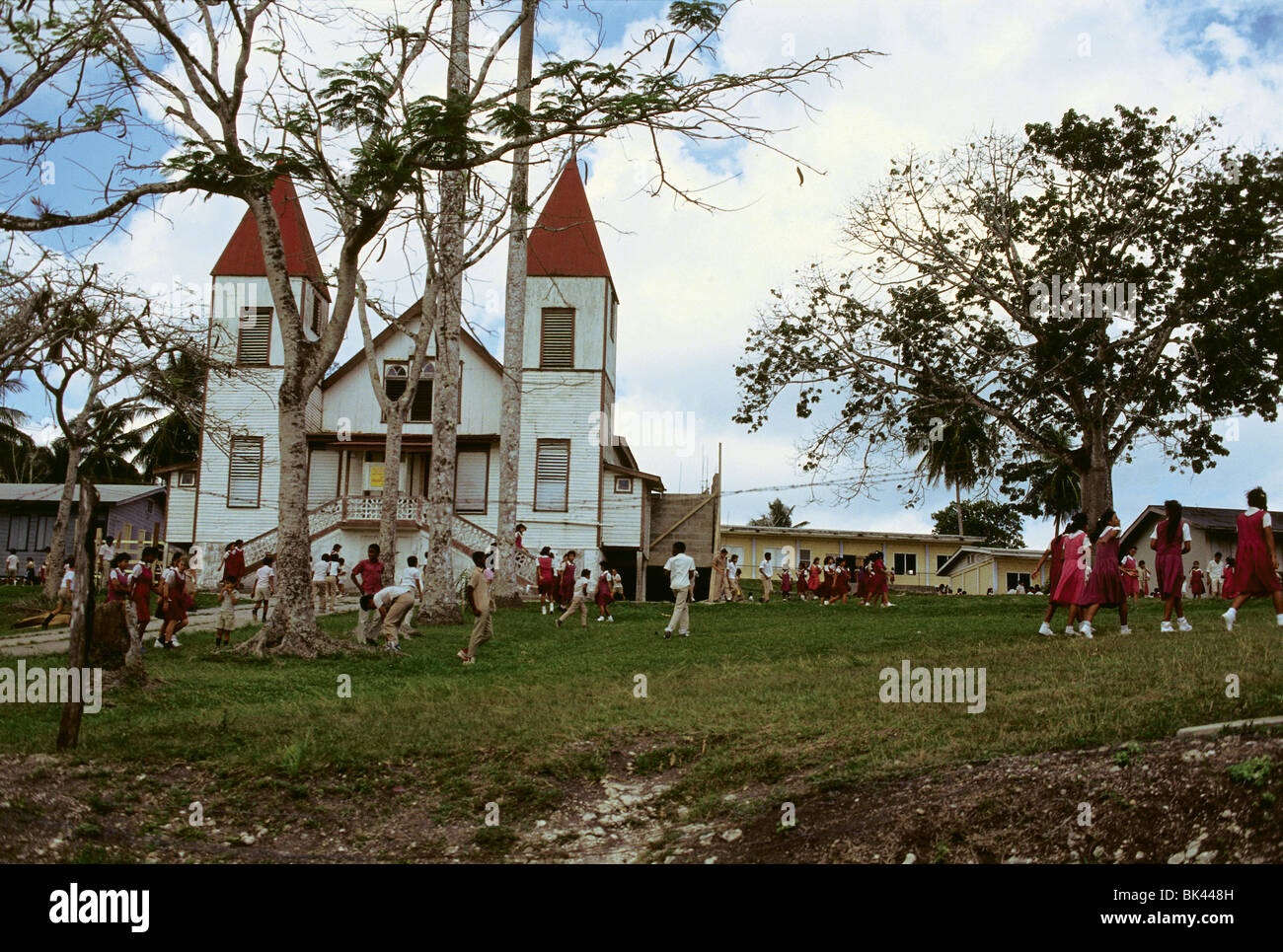 Belize school children hi-res stock photography and images - Alamy