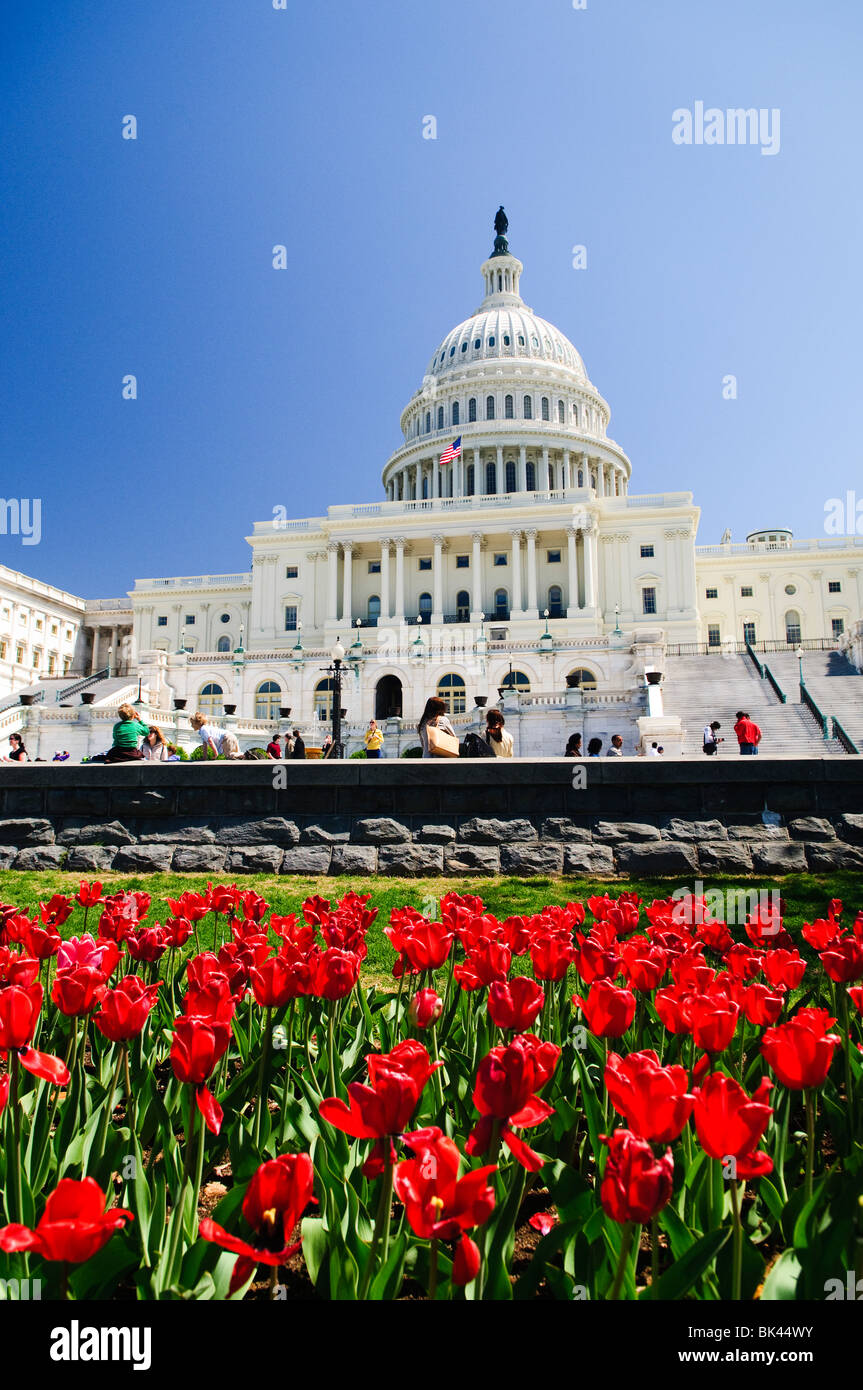 U.s. capitol building red sky hi-res stock photography and images - Alamy