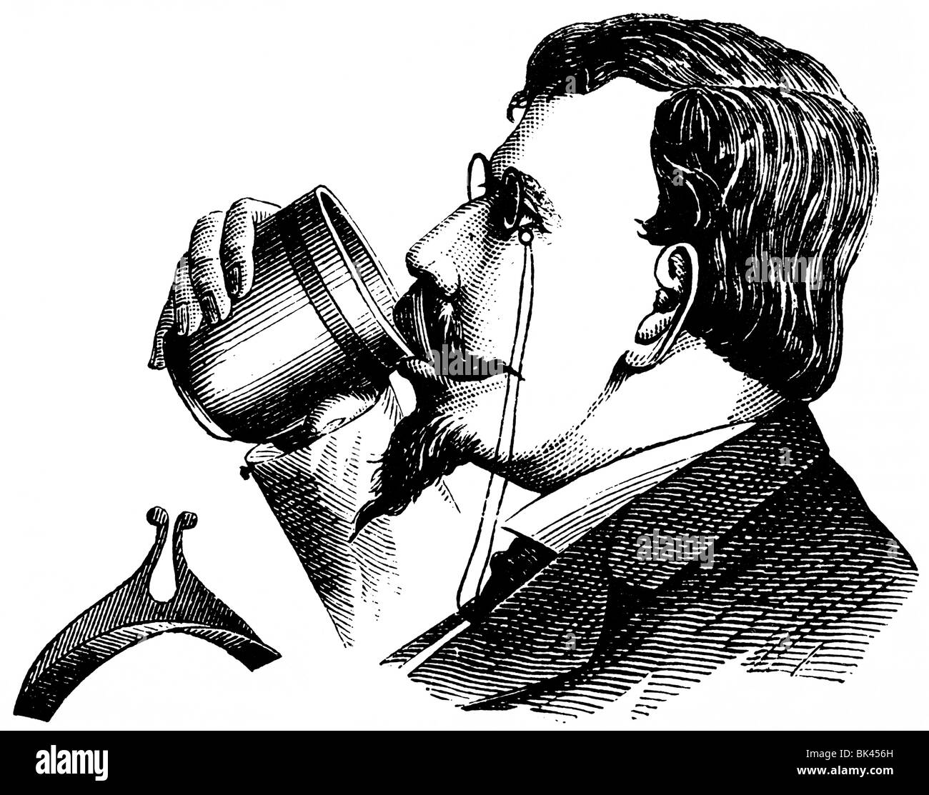 The past moustache hi-res stock photography and images - Alamy