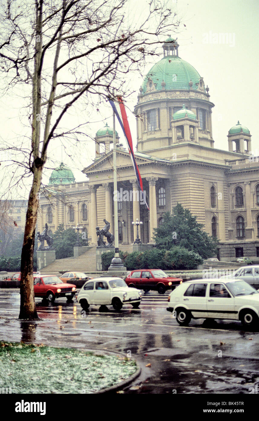 Federal Parliament Building in Belgrade, Serbia Stock Photo - Alamy