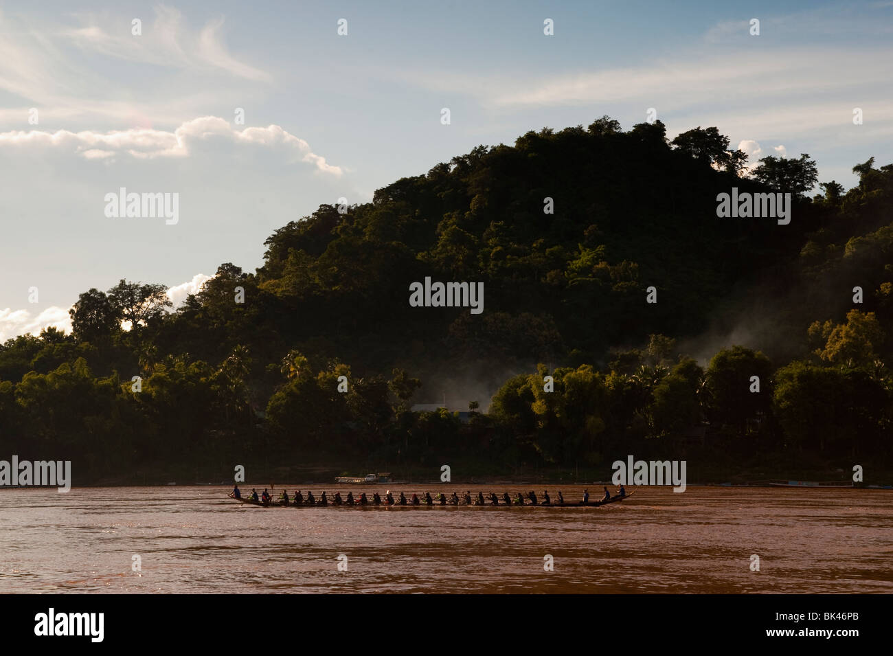 Laos boat race hi-res stock photography and images - Alamy