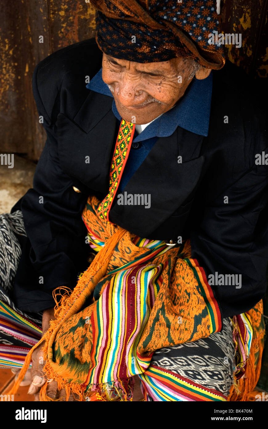 tetum man, soe, west timor, indonesia Stock Photo - Alamy