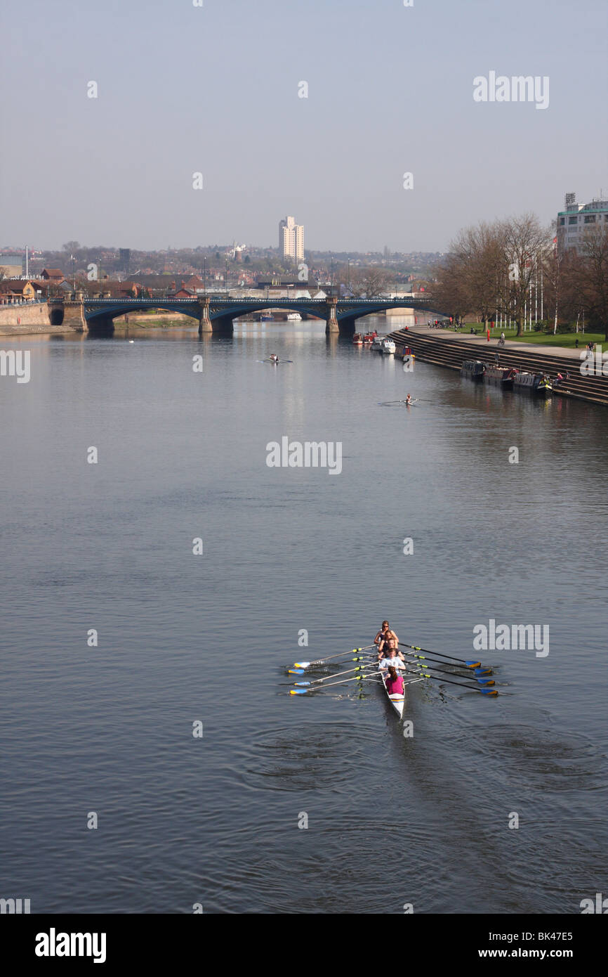 Nottingham trent bridge river hi-res stock photography and images - Alamy