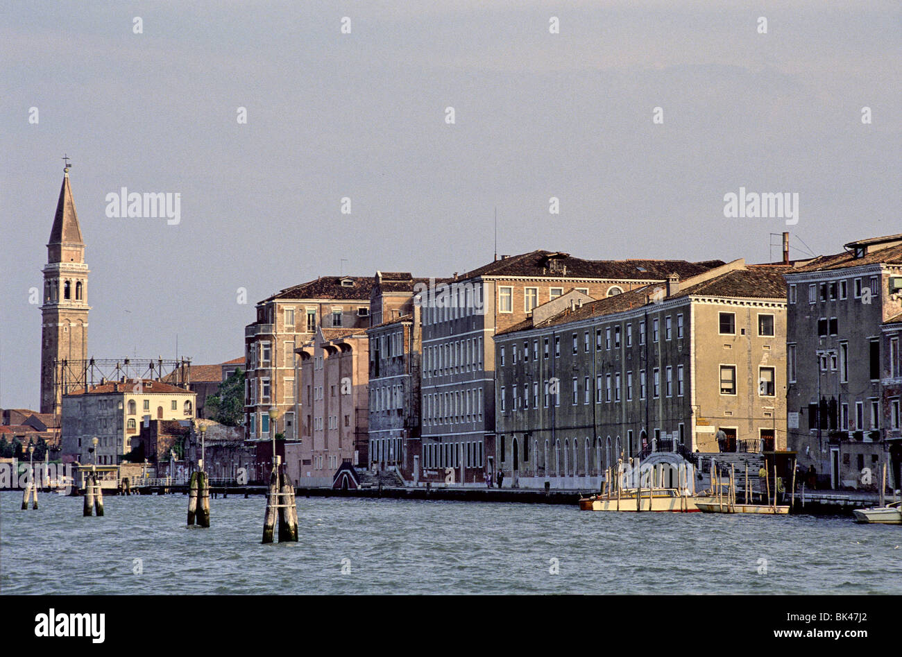Shoreline view of Venice, Italy Stock Photo - Alamy