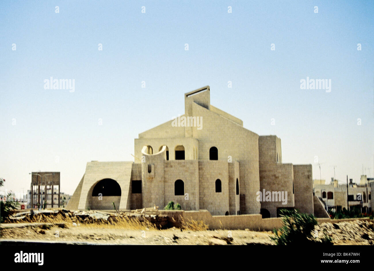 Contemporary housing in Amman, Jordan Stock Photo - Alamy