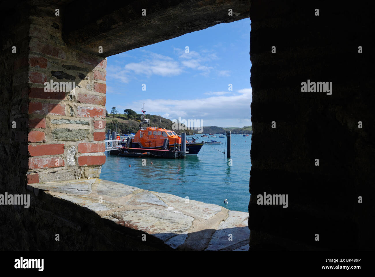 The RNLI lifeboat at Salcombe, South Devon, England Stock Photo - Alamy