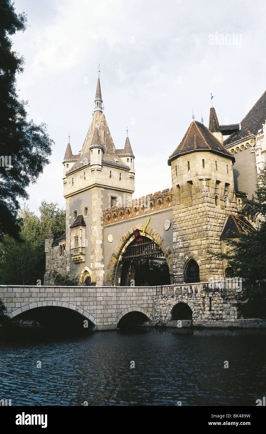 Vajdahunyad Castle was built between 1896 & 1908 It was designed by ...