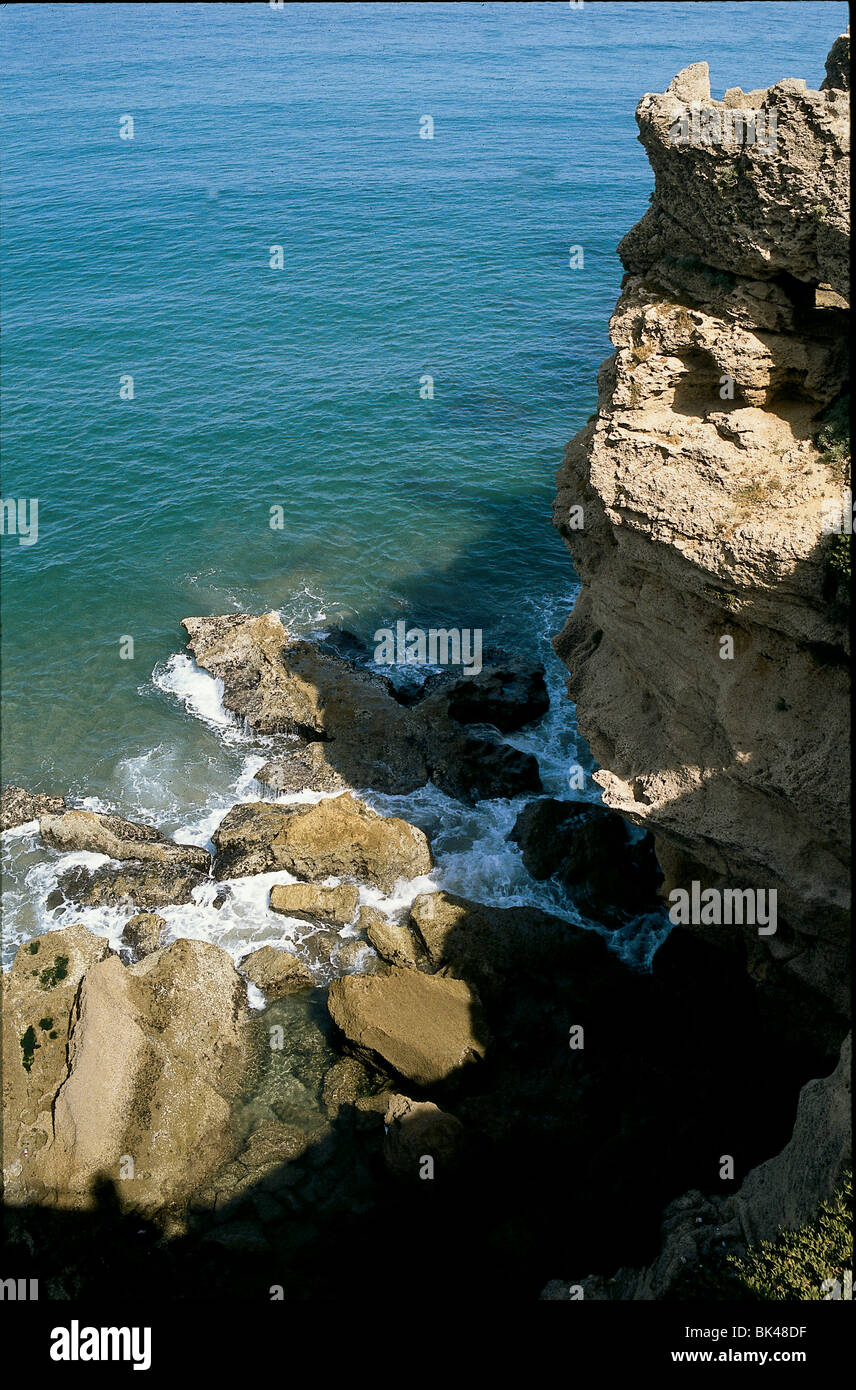 The Caves of Hercules, West of Tangier, Morocco (a set of natural ...