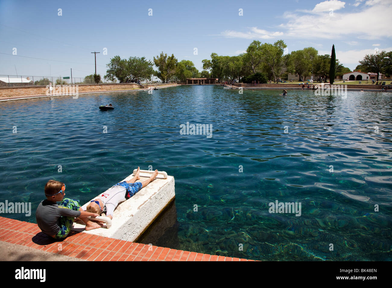San solomon springs texas hi-res stock photography and images - Alamy