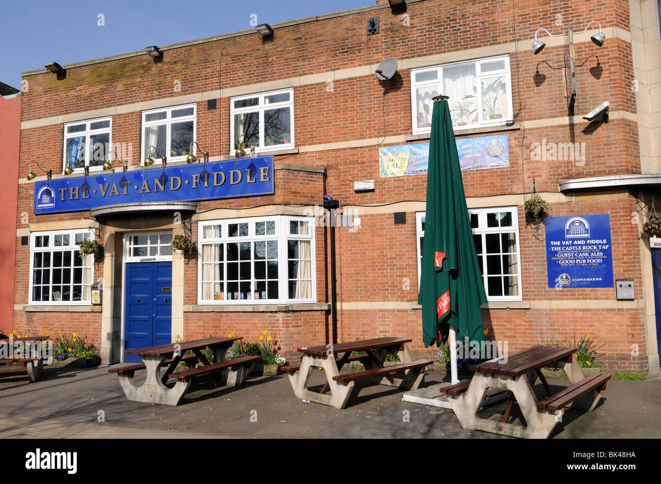 Castle rock Brewery Queensbridge Drive Nottingham England Stock Photo ...