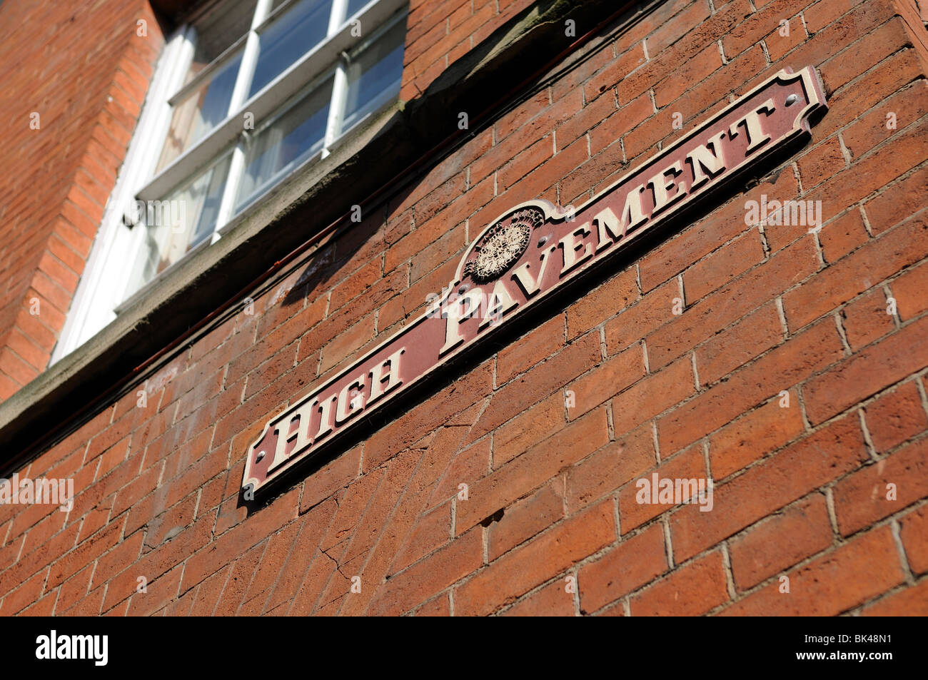 High Pavement Lace Market Nottingham England Stock Photo - Alamy