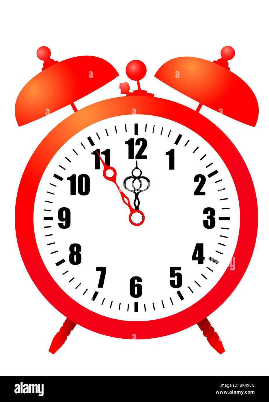 Analogue alarm Cut Out Stock Images & Pictures - Alamy