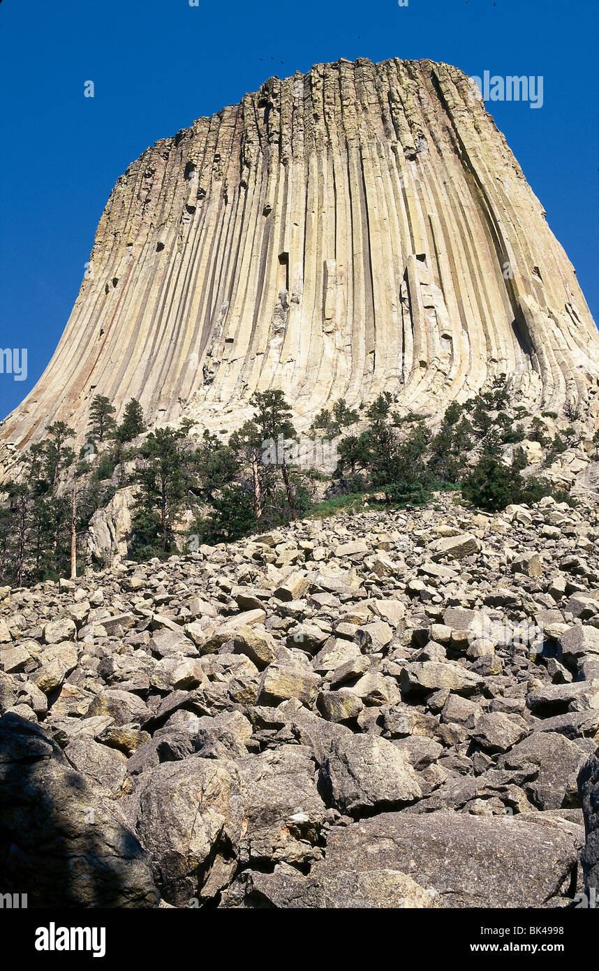 Devils tower igneous rocks hi-res stock photography and images - Alamy