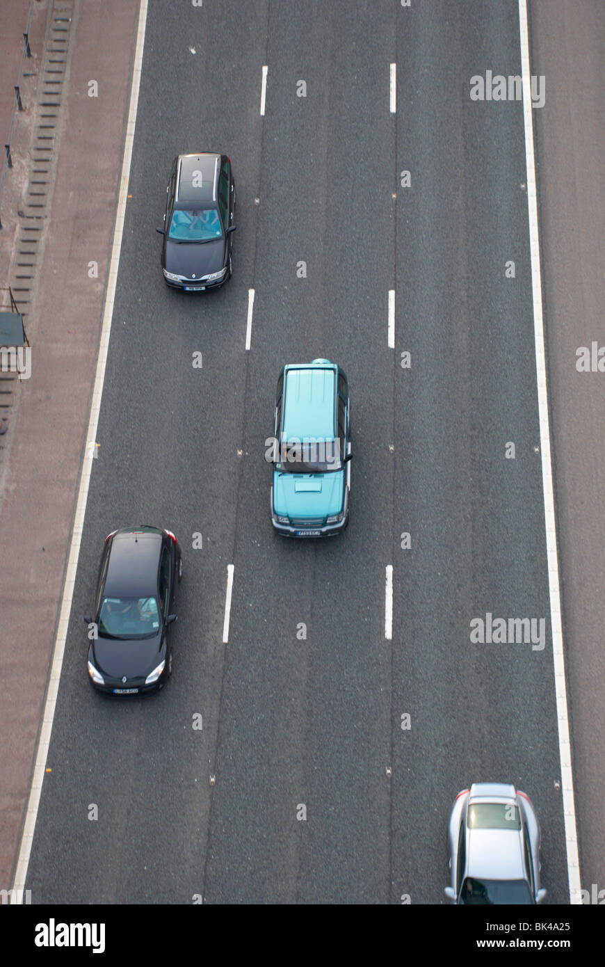 An aerial view of the m62 motorway hi-res stock photography and images ...