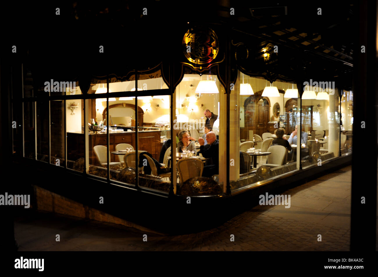Customers looking out the window of Bettys Cafe and Tea Rooms in ...