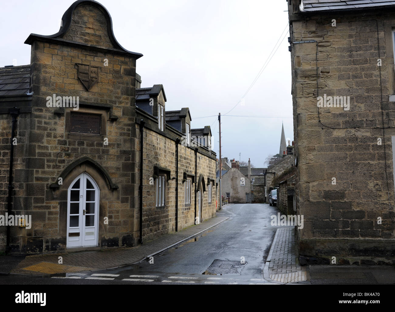 The village of Masham in the Yorkshire Dales UK Stock Photo - Alamy
